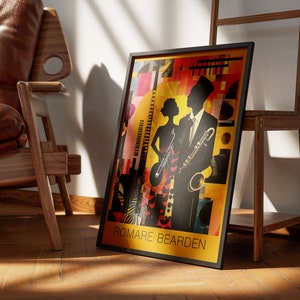Romare Bearden, Reproduction Poster, Harlem Renaissance Artwork ...