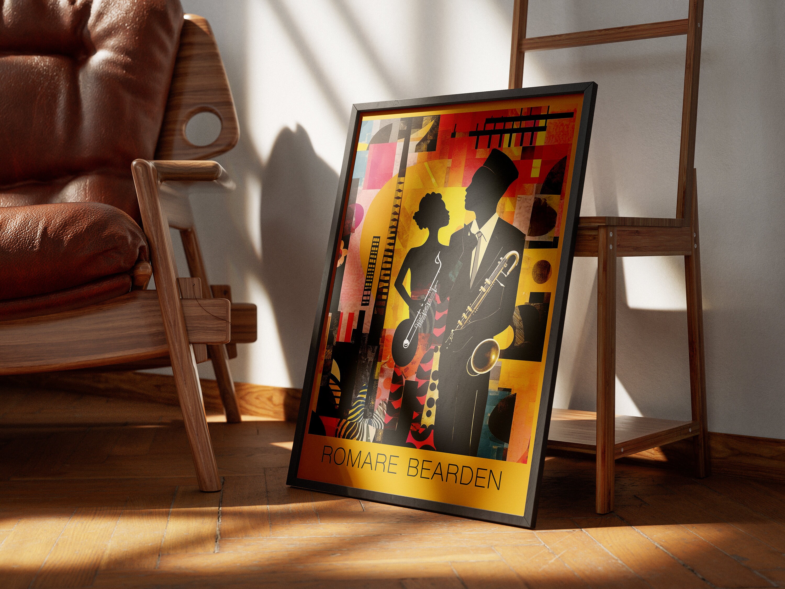 Romare Bearden, Reproduction Poster, Harlem Renaissance Artwork ...