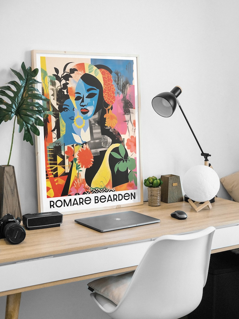 Contemporary Artist, Romare Bearden, Cubism, African American, Collage ...