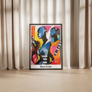Romare Bearden Collage, Reproduction Poster, 20th Century Art, Collage ...
