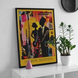 Romare Bearden, Reproduction Poster, Harlem Renaissance Artwork ...