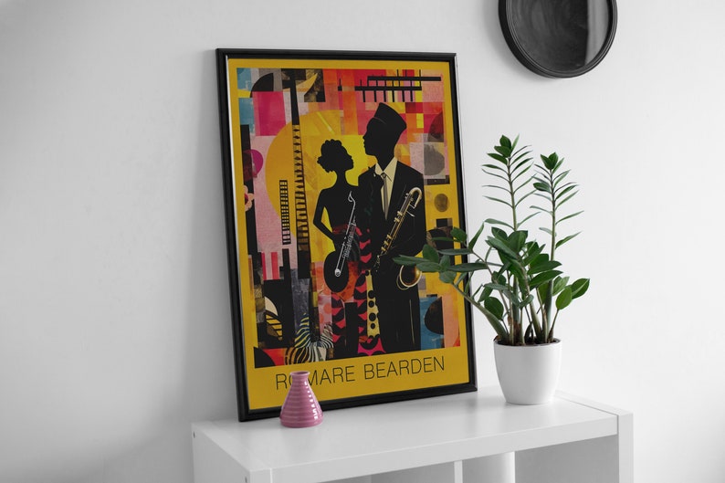 Romare Bearden, Reproduction Poster, Harlem Renaissance Artwork ...