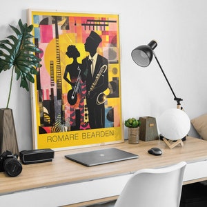 Romare Bearden, Reproduction Poster, Harlem Renaissance Artwork ...