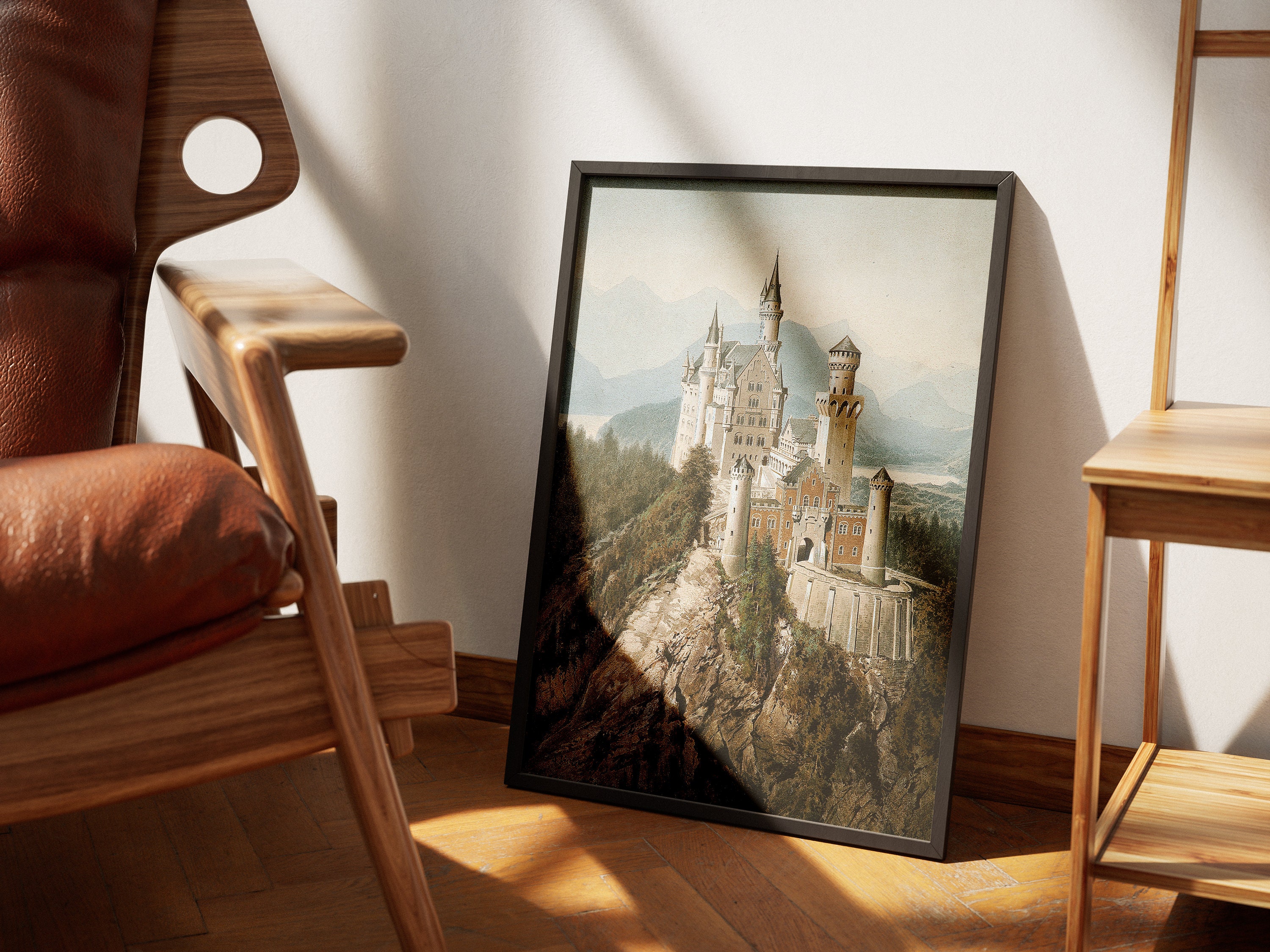 Adolf Hitler, Schloss Neuschwanstein Poster, Germany, Neuschwanstein ...