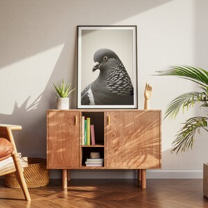 Pigeons, Pigeon Gift, Bird Poster, Bird Lover Gift, Gift for Art ...
