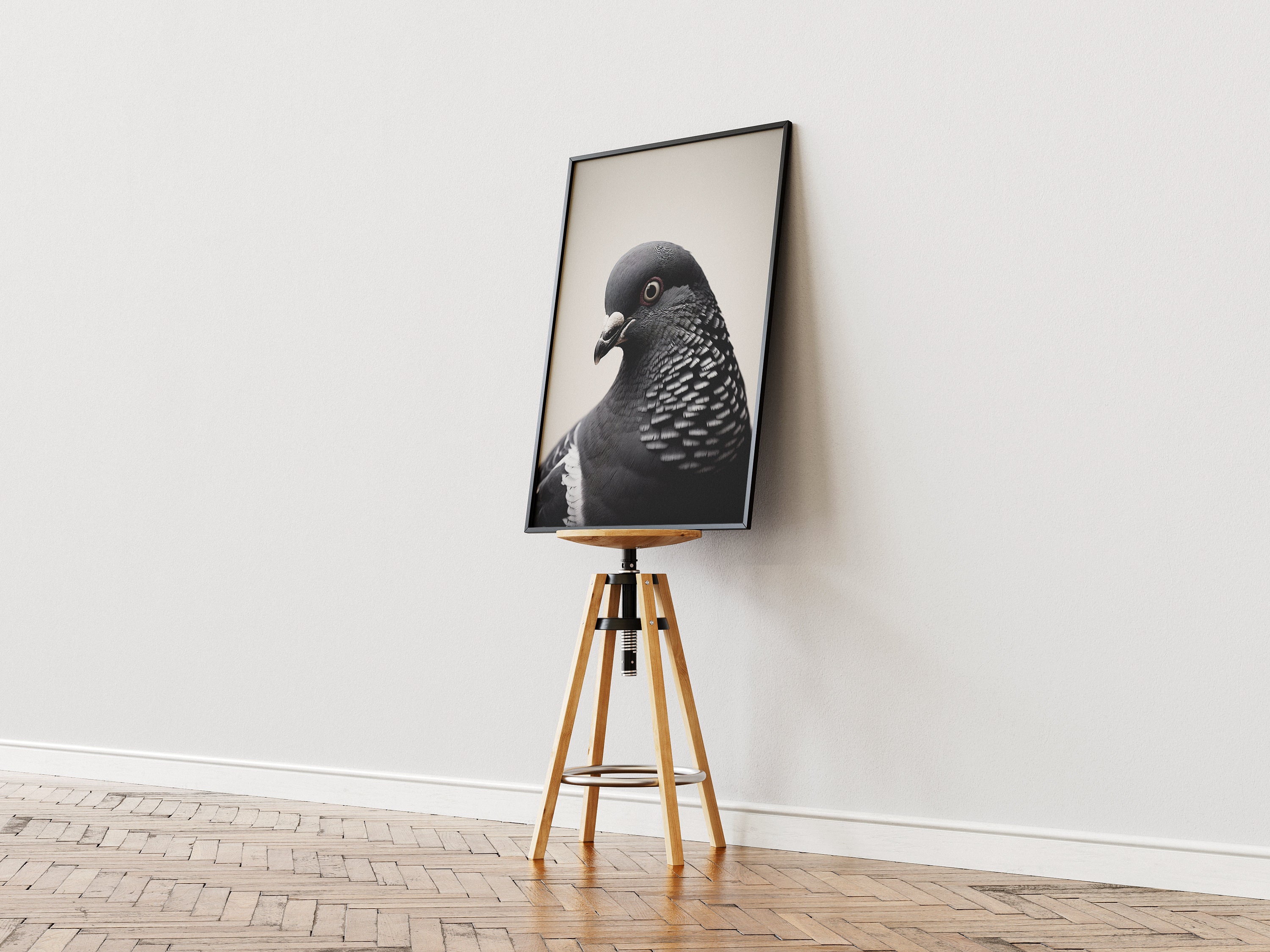 Pigeons, Pigeon Gift, Bird Poster, Bird Lover Gift, Gift for Art ...