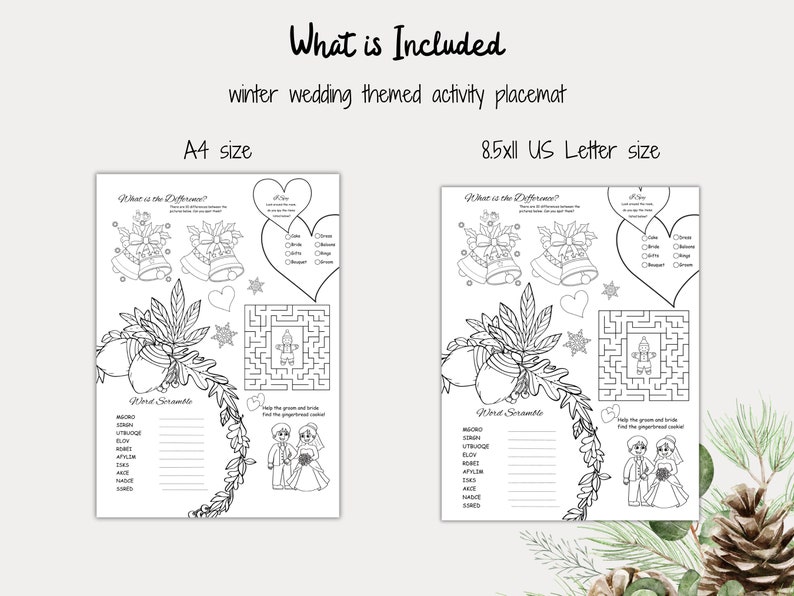 Wedding Coloring Page for Kids Wedding Activity Book Printable - Etsy