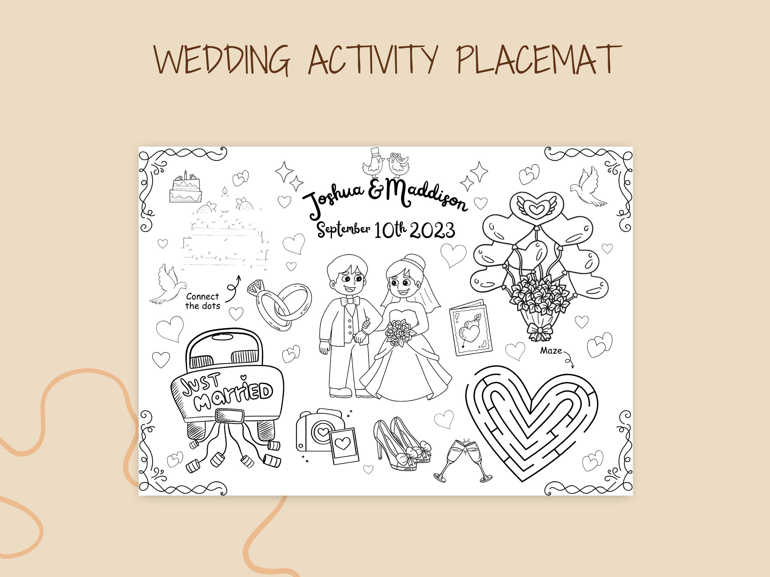 Wedding Connect The Dots