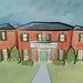 Custom Illustrated House Portrait Ludwig Bemelmans Style in the Style ...