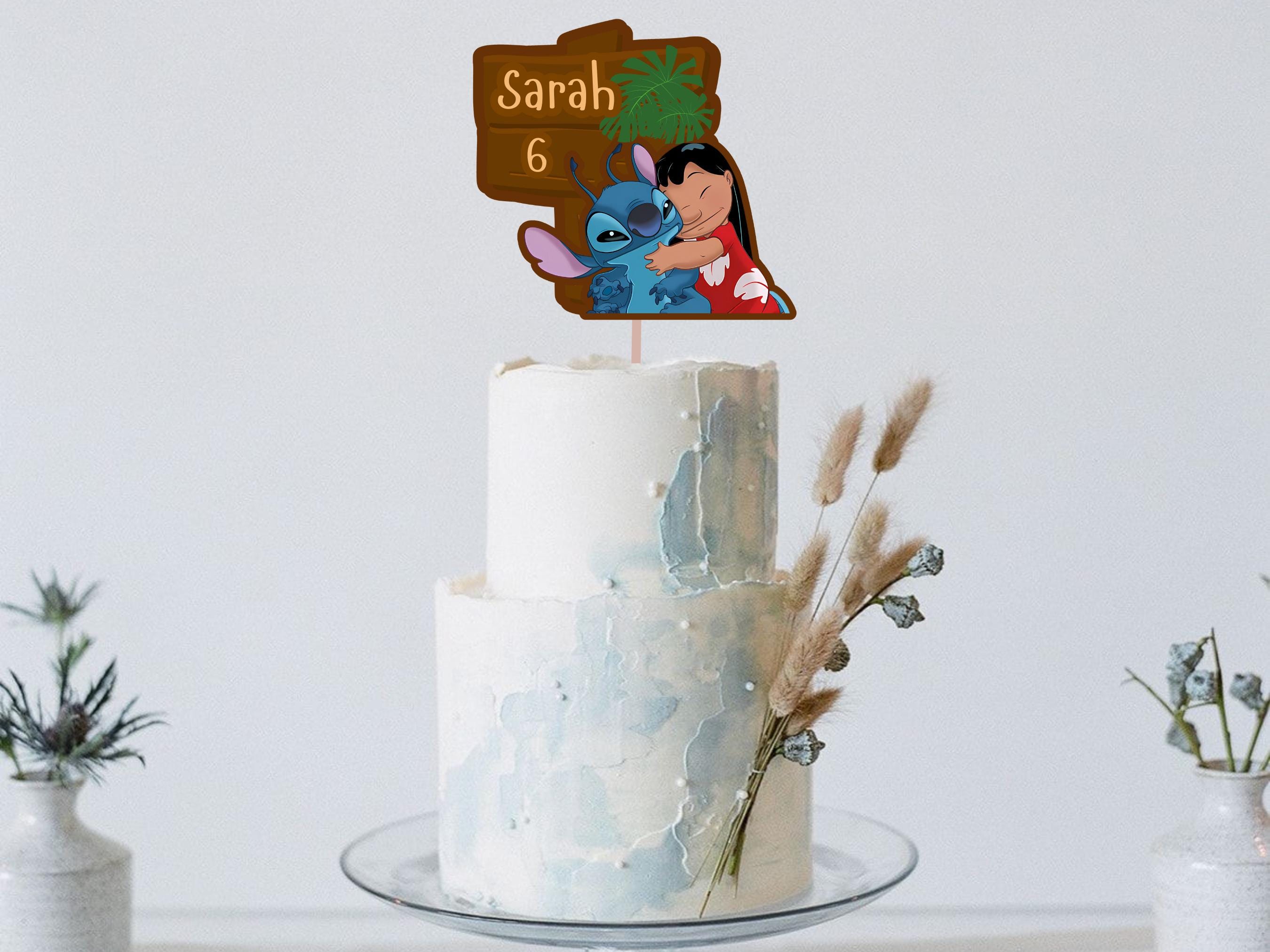 Stitch and Lilo Digital Cake Topper - DIGITAL FILE - Etsy