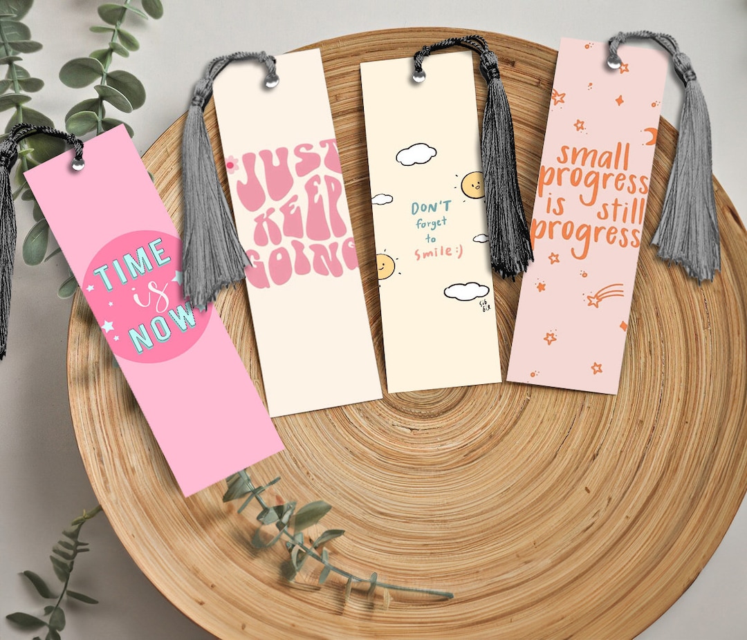 Combo 4 Bookmarks Loveyly Quotes, Cute Bookmarks, Quotes Pictures ...