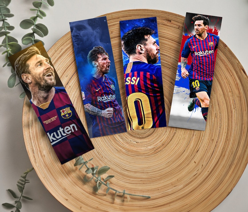 Combo 4 Bookmarks Lionel Messi, Celebrity Bookmarks, Lionel Messi ...