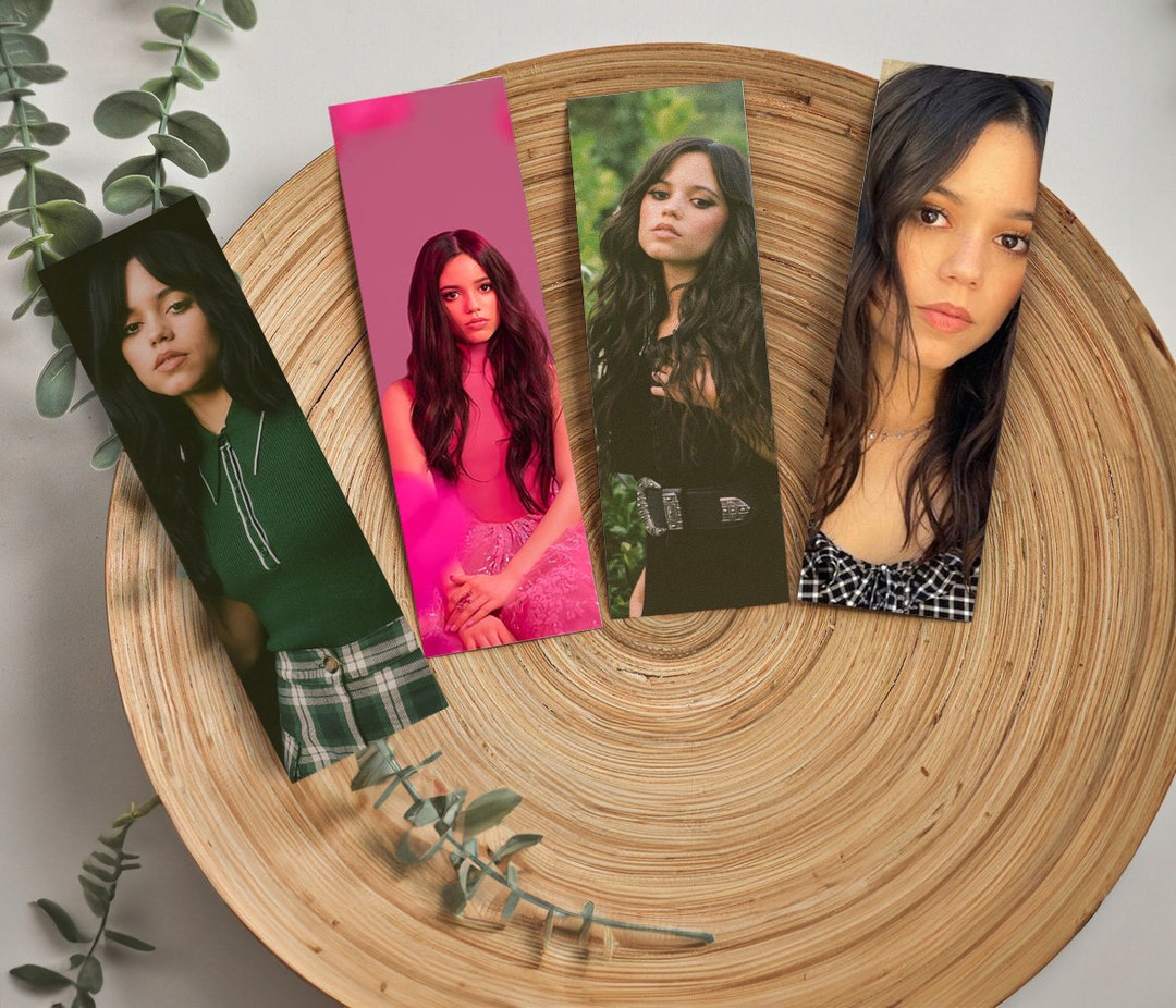 Combo 4 Bookmarks Jenna Ortega, Celebrity Bookmarks, Jenna Ortega ...