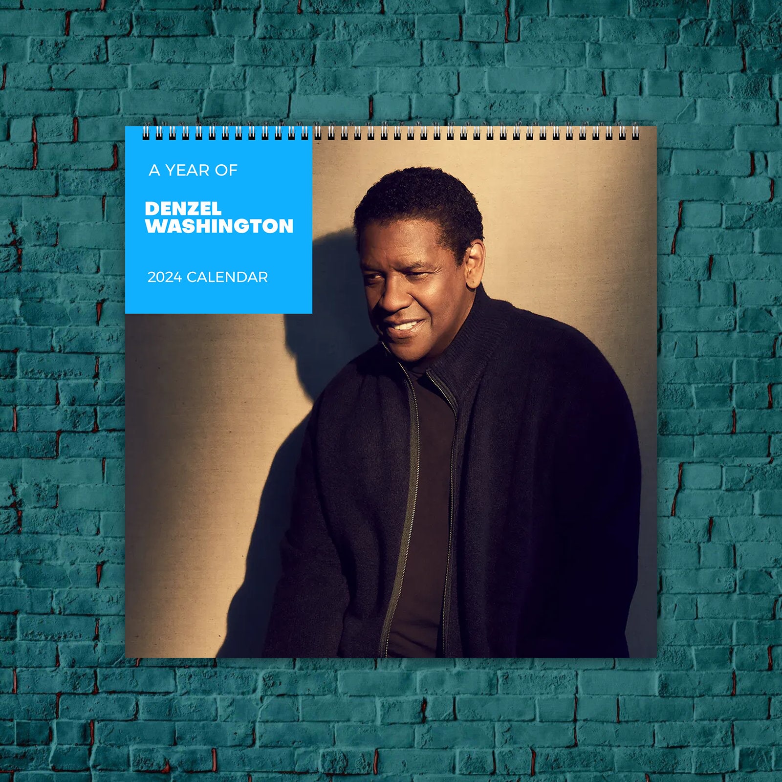 Denzel Washington Calendar 2024, Celebrity Calendar, Denzel Washington ...