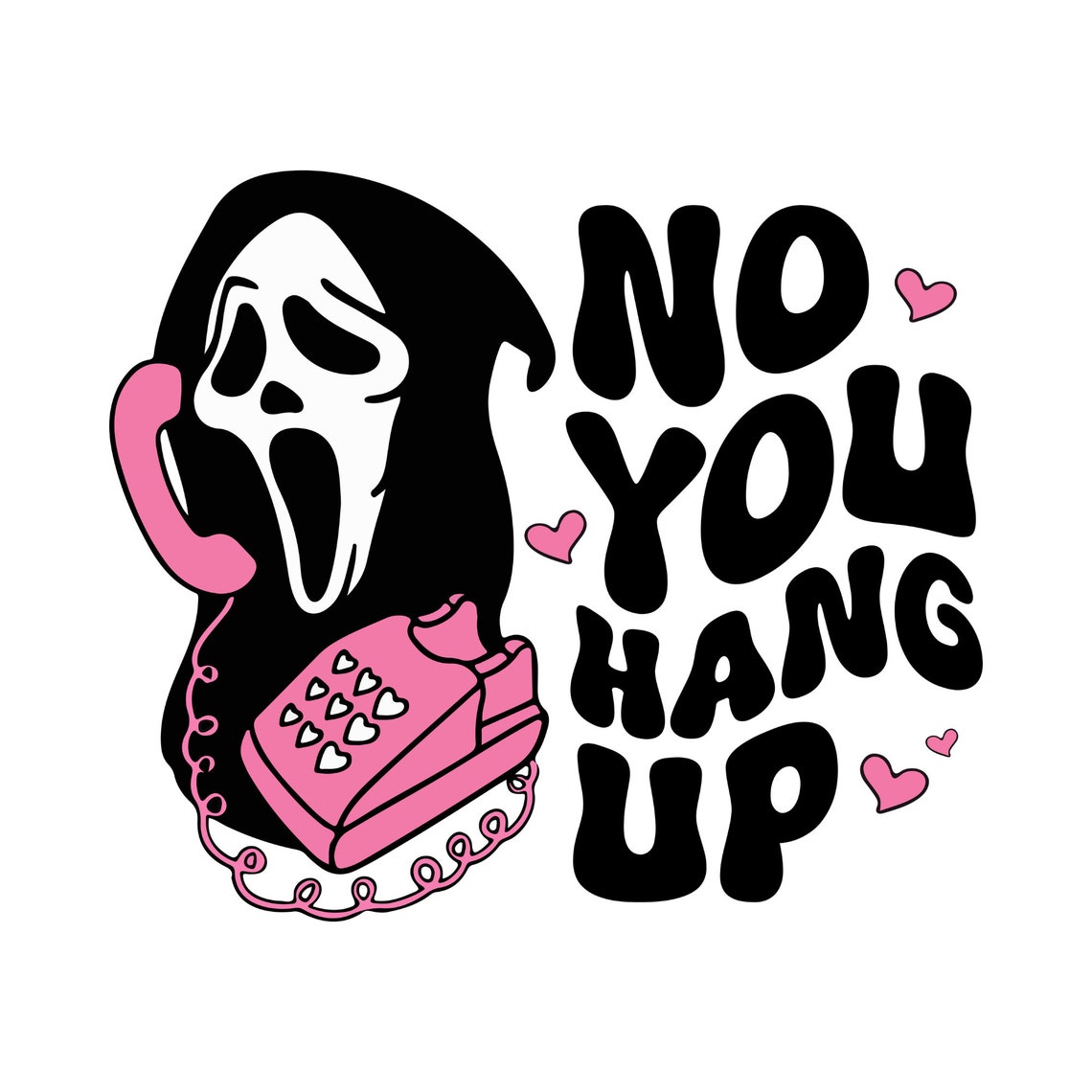 No You Hang Up Ghostface PNG SVG - Etsy Australia