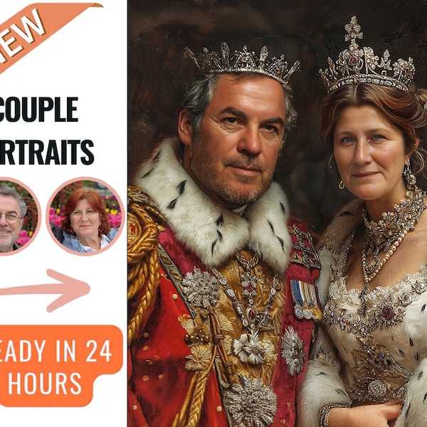 Royal Portrait - Etsy