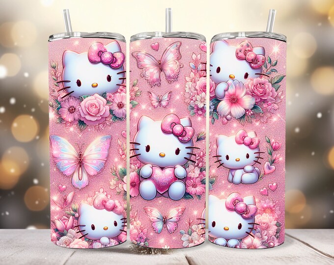 Hello kitty sublimation wrap - Etsy