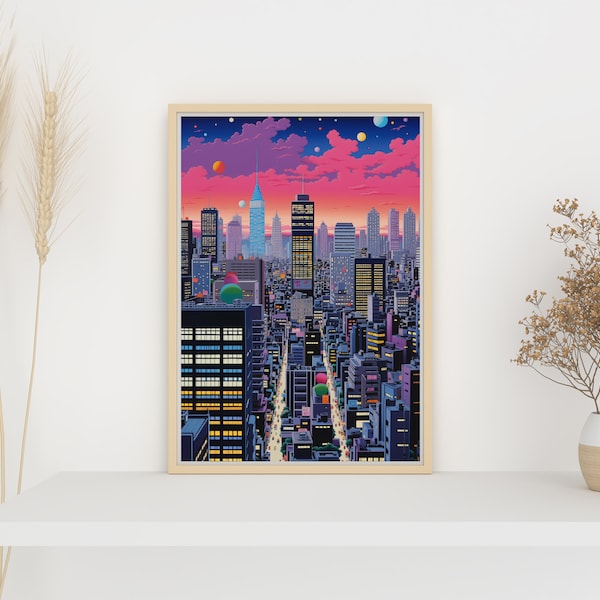 City Pop Art - Etsy