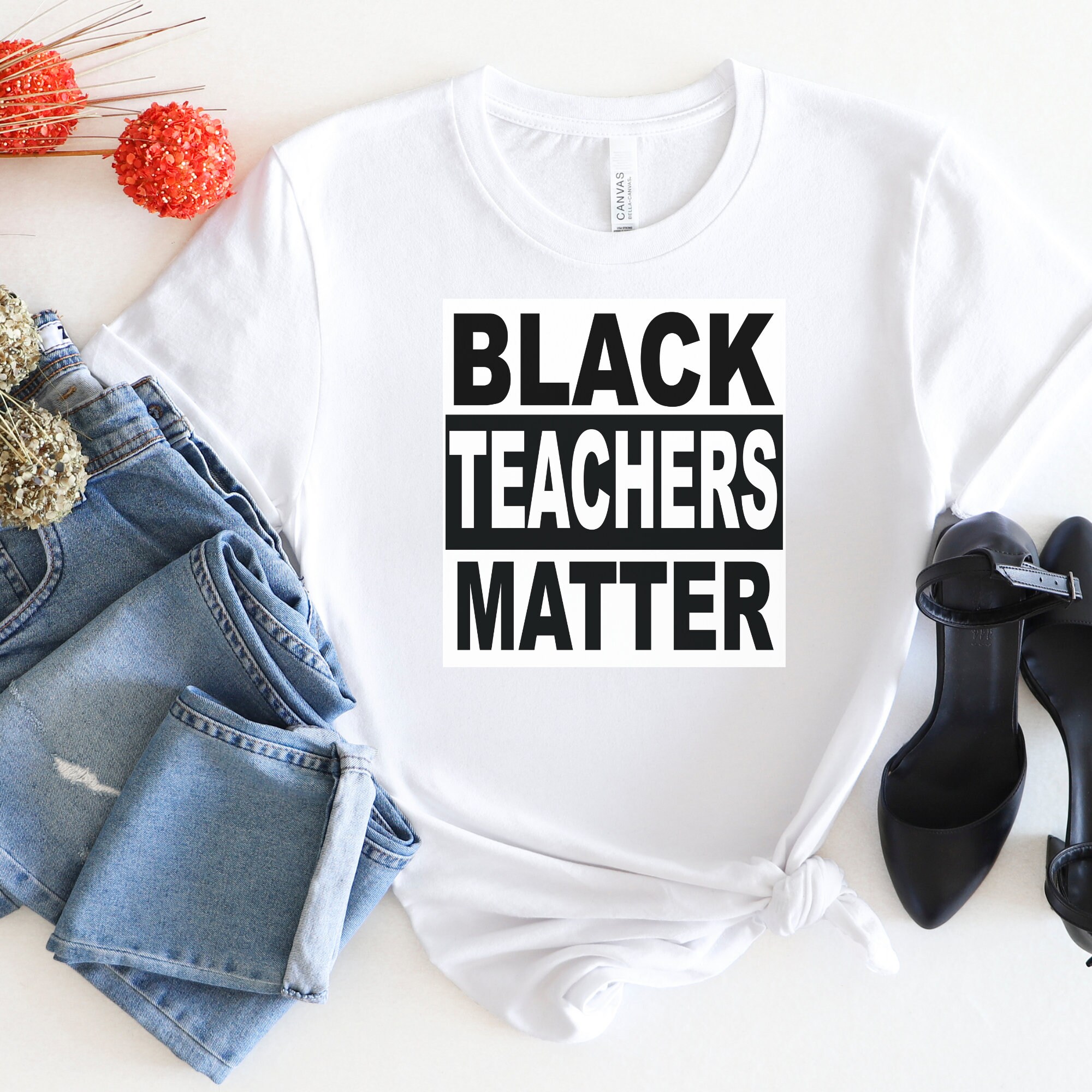Black Teacher Matter Back to School Shirt Dope Black - Etsy