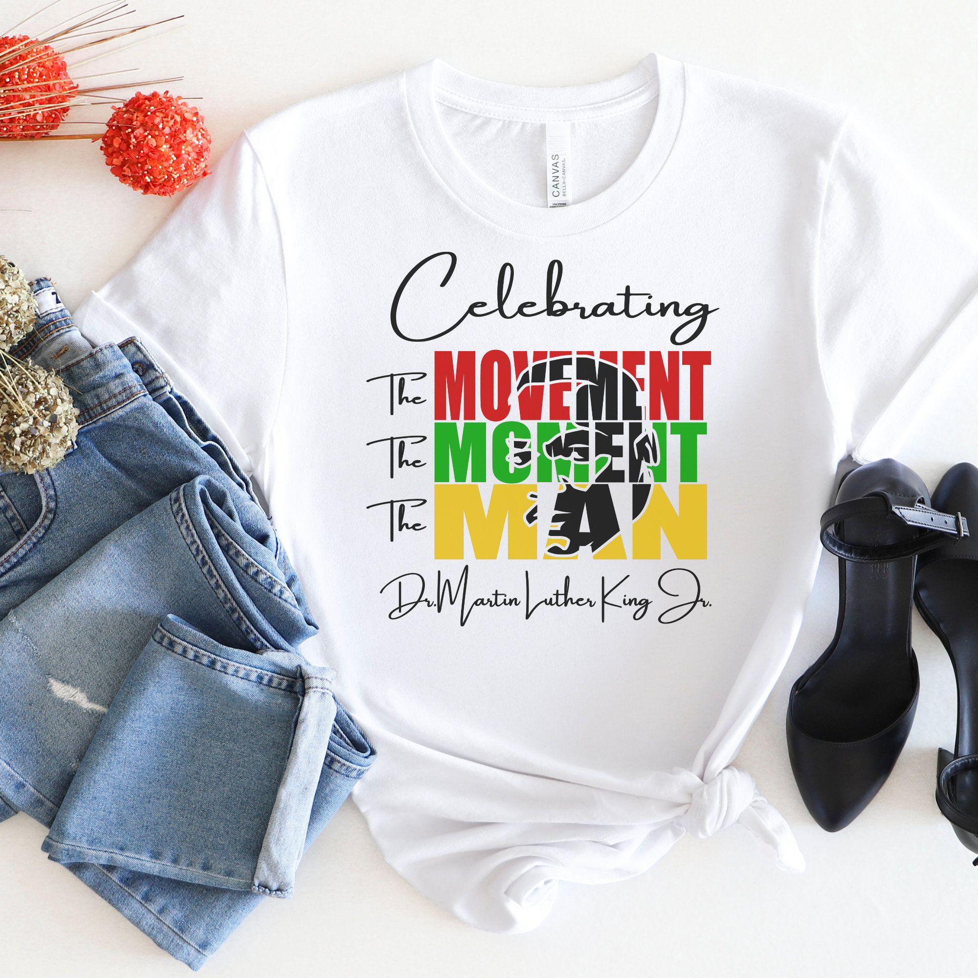 Celebrating MLK Shirt, Martin Luther King, Black Lives Matter, MLK Day ...