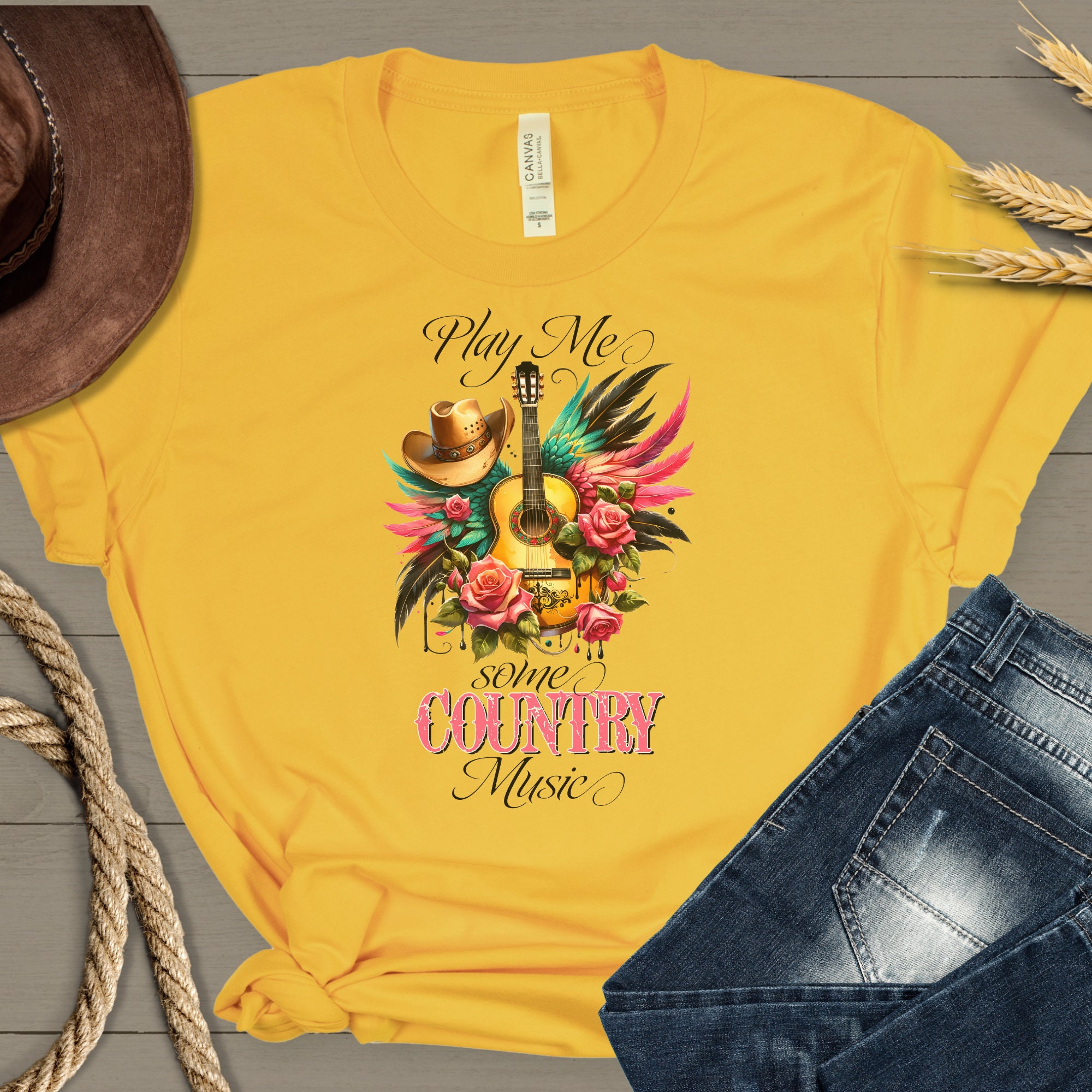 Play Me Some Country Music, Southern Girl Shirt, Cute Country Shirt ...