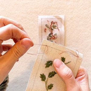 Embroidered Bookmark Template A Easy and Step By-step Tutorial to Sew ...