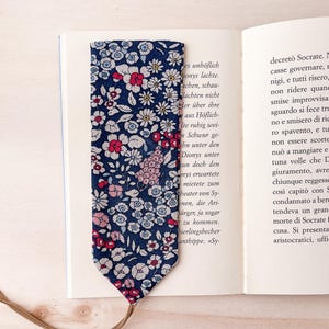 Blue Flowers Pencil Case, Floral Flat Pen Pouch, Pencils Bag, Aesthetic ...