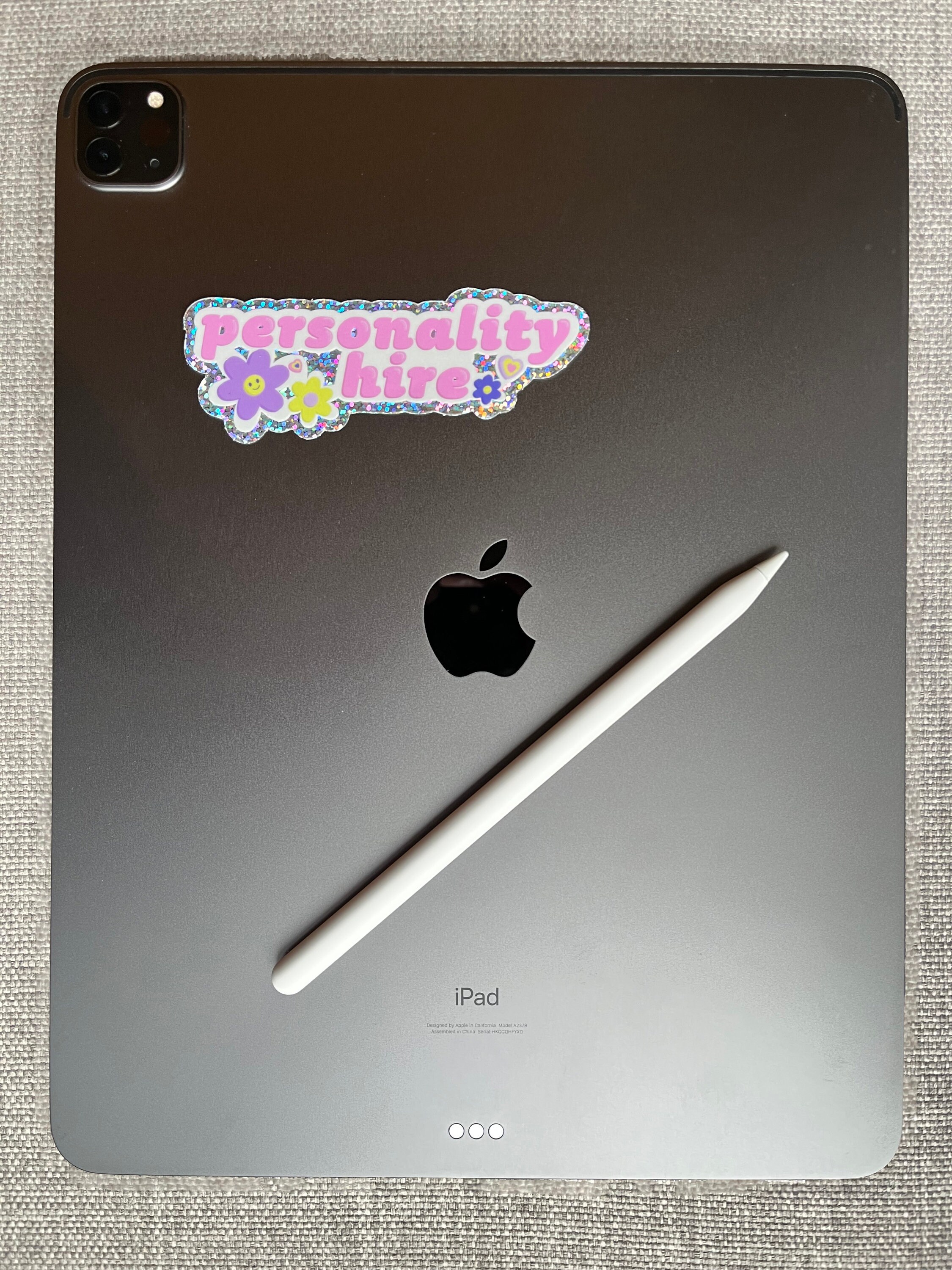 Personality Hire Glitter Vinyl Sticker | Stickers for the Corporate ...