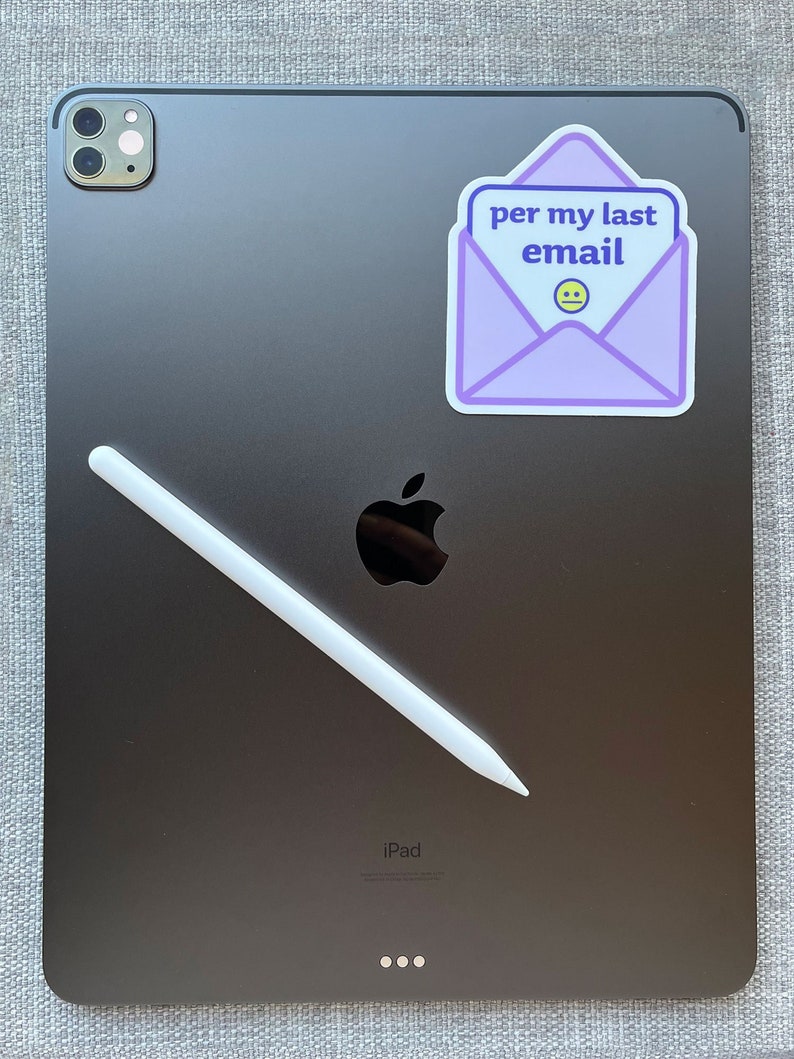 Per My Last Email Vinyl Sticker - Etsy