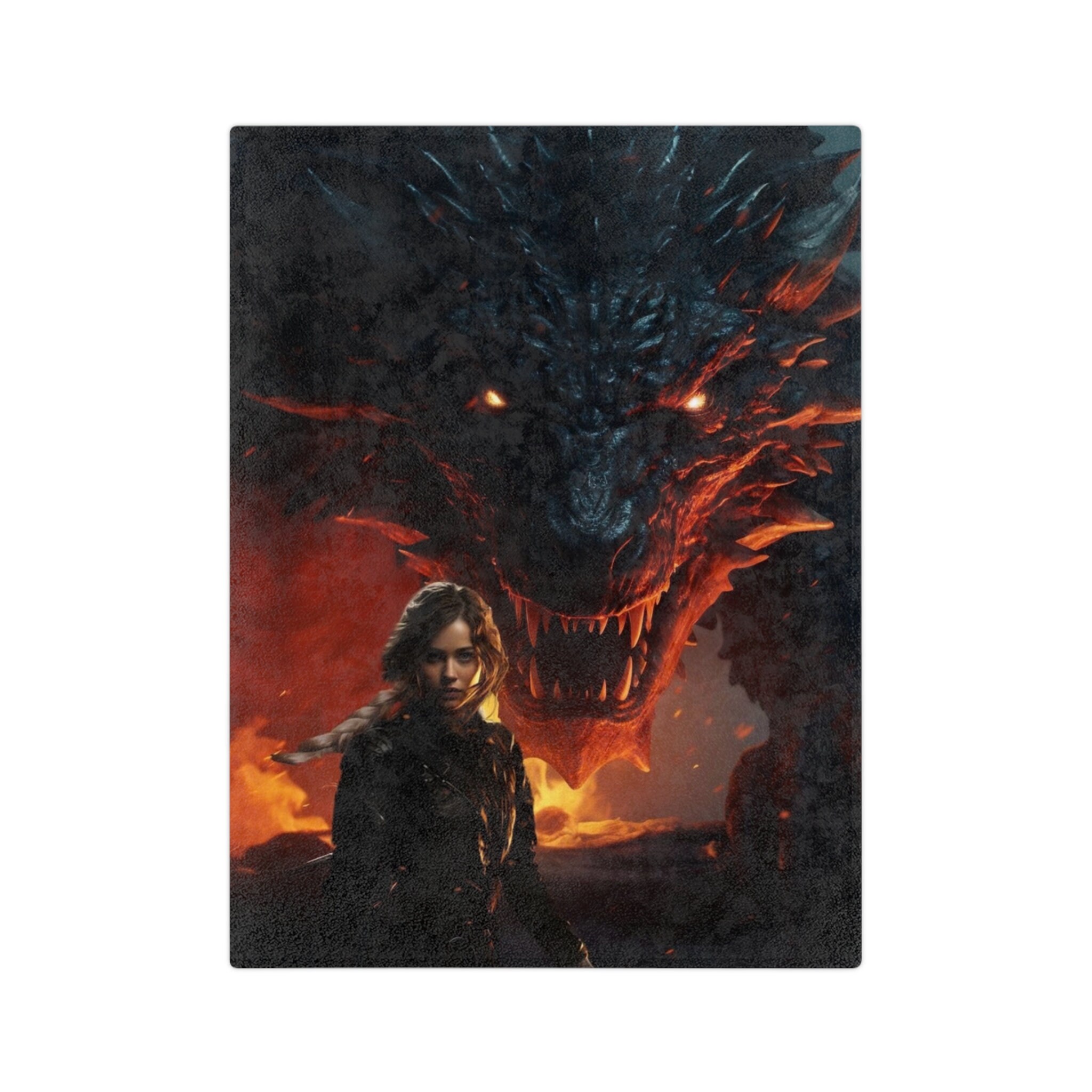 Fourth Wing Dragon Rider Wing Leader Violet Velveteen Minky Blanket - Etsy