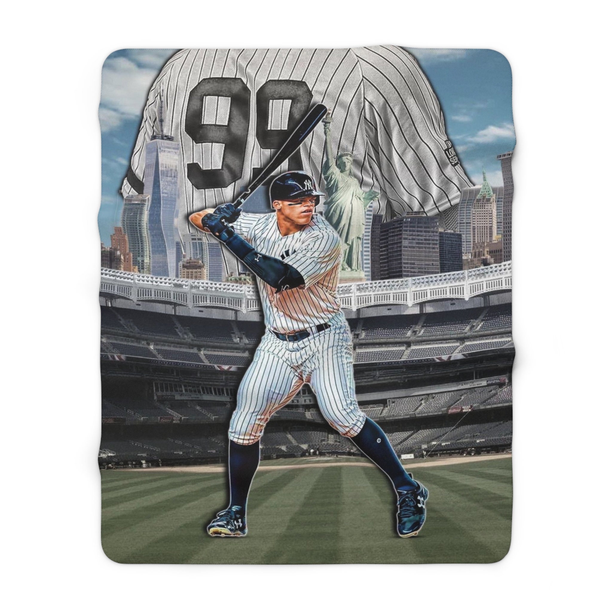 Aaron Judge Sherpa Fleece Blanket Gifts for NY Yankee Fans Gifts for ...