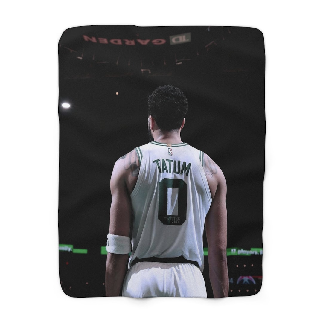 Jason Tatum Sherpa Fleece Blanket Gifts for Celtics Fans Gifts for ...