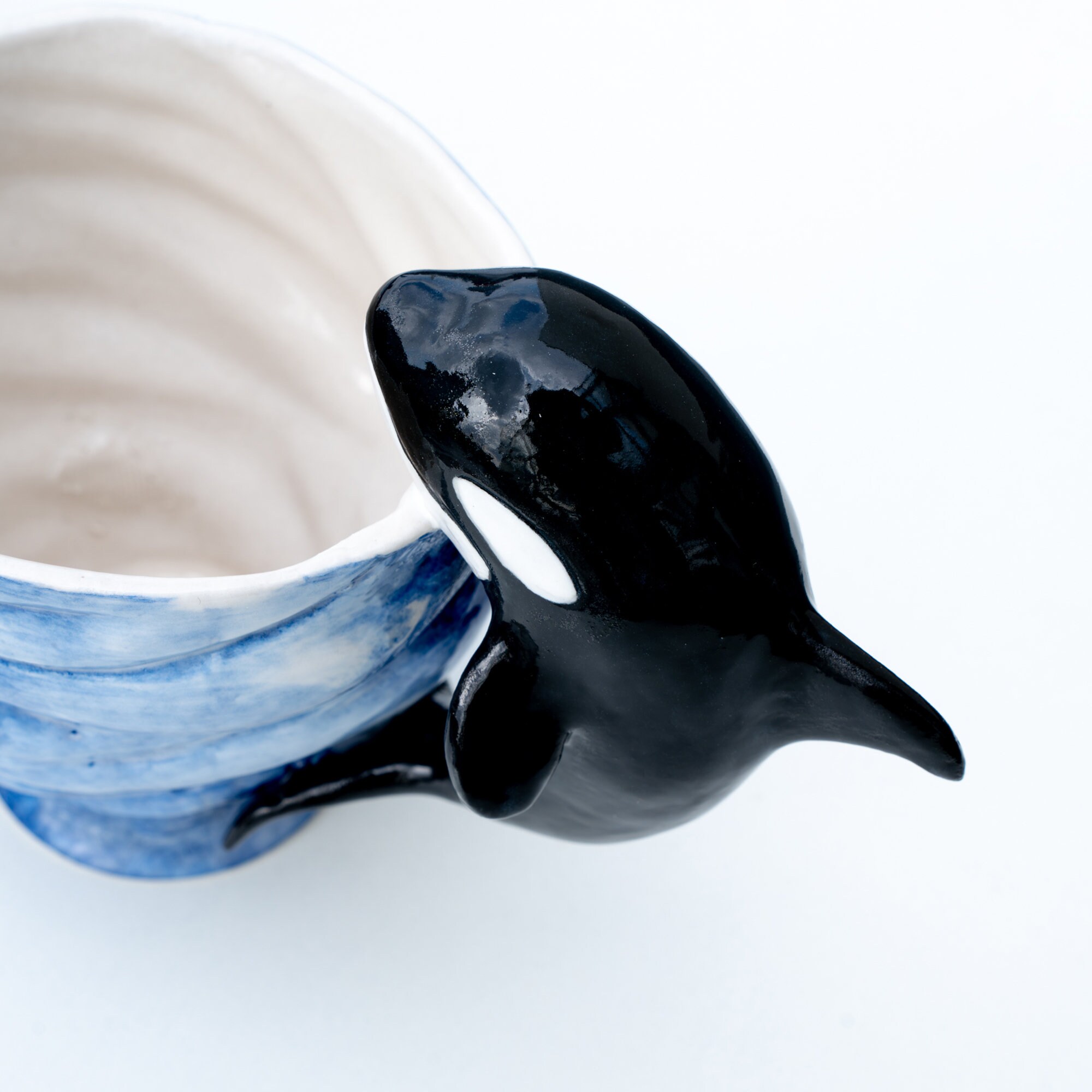 Orca Mug 13.4oz Handmade Ceramic Mug Housewarmig Gift Home Kitchen ...