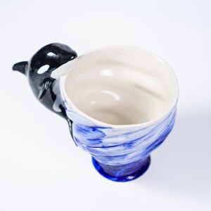 Orca Mug 13.4oz Handmade Ceramic Mug Housewarmig Gift Home Kitchen ...