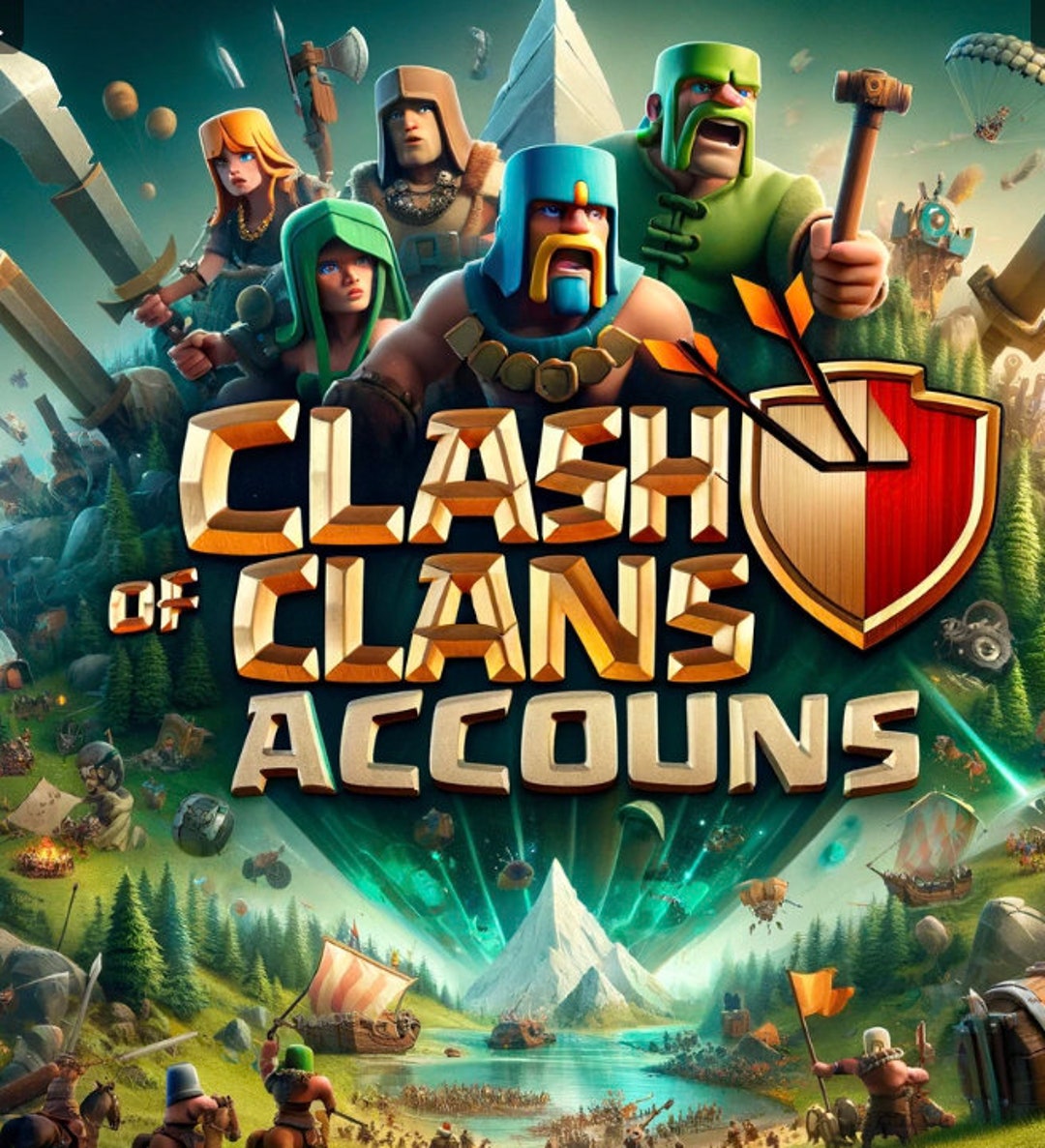 Clash of Clans Accounts Custom Order Max Upgrades - Etsy
