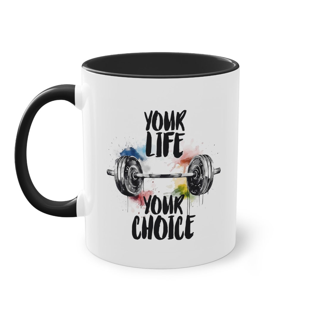 Fitness Mug, Workout Gift Bodybuilder Mug, Coffee Mug Bodybuilding ...
