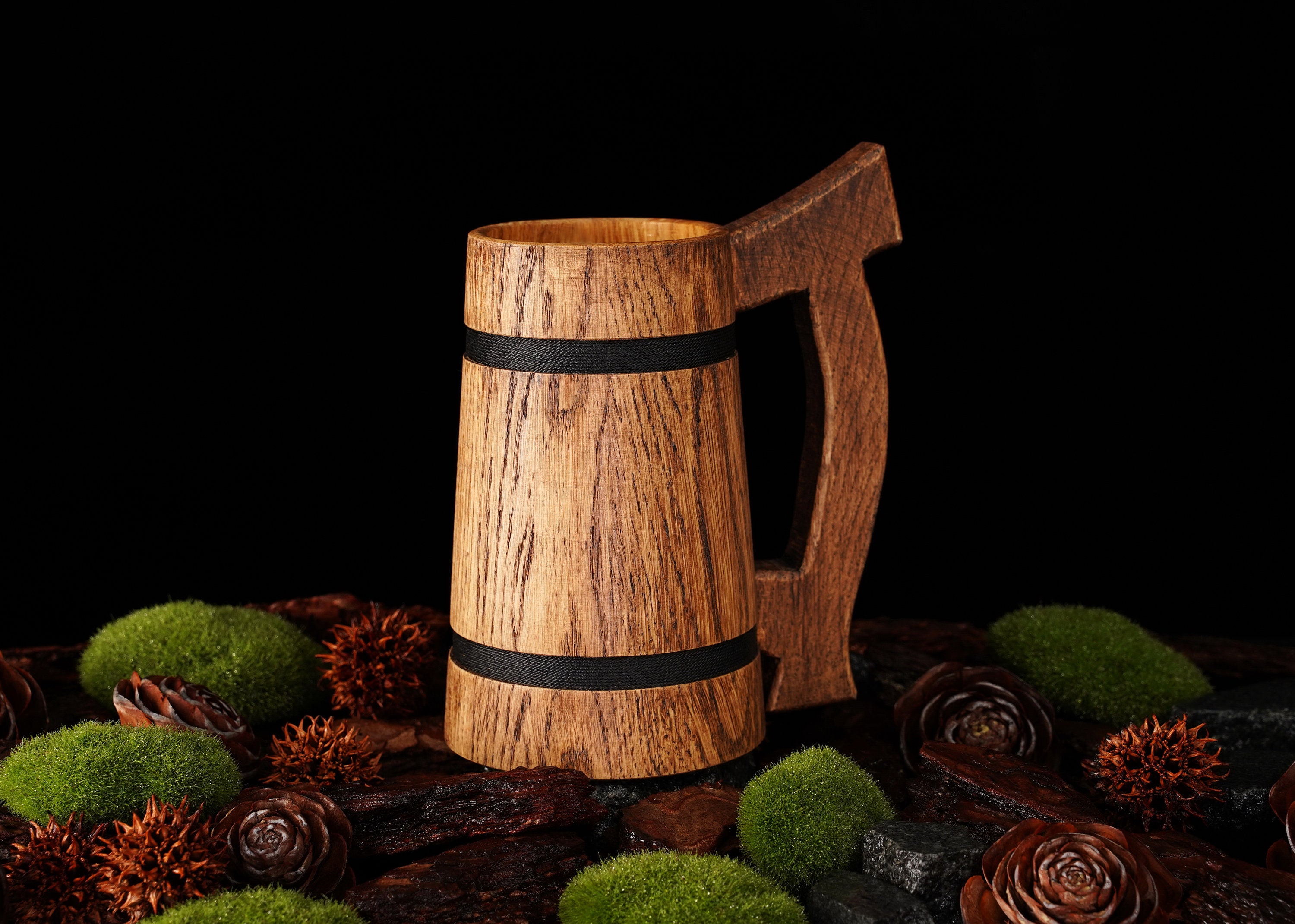 The Prancing Pony Mug, Wooden Beer Stein, Personalized Beer Mug, Hobbit ...