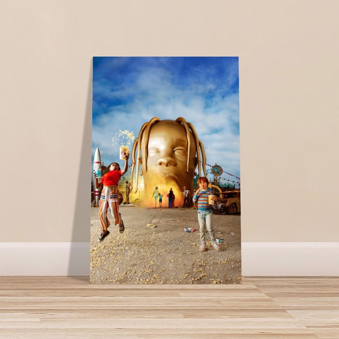 Astroworld Poster, Travis Scott, Premium Poster, High Quality, Clean ...