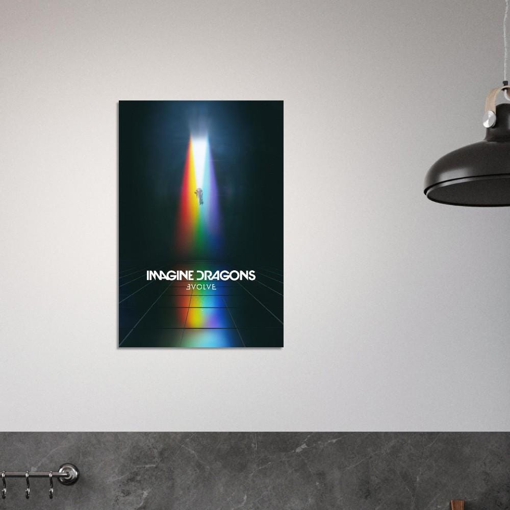 Evolve Poster, Imagine Dragons, Premium Poster, High Quality, Clean ...