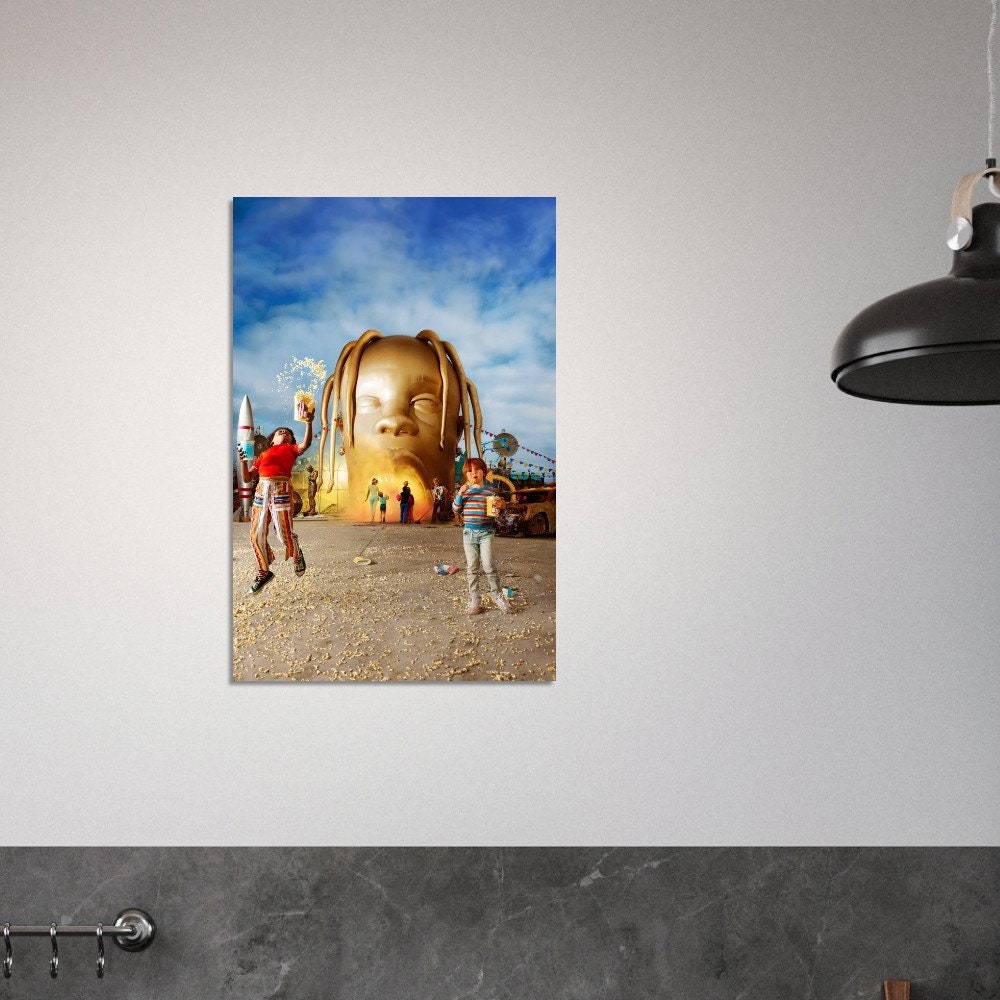Astroworld Poster, Travis Scott, Premium Poster, High Quality, Clean ...