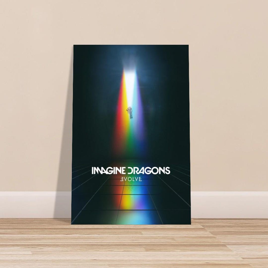 Evolve Poster, Imagine Dragons, Premium Poster, High Quality, Clean ...
