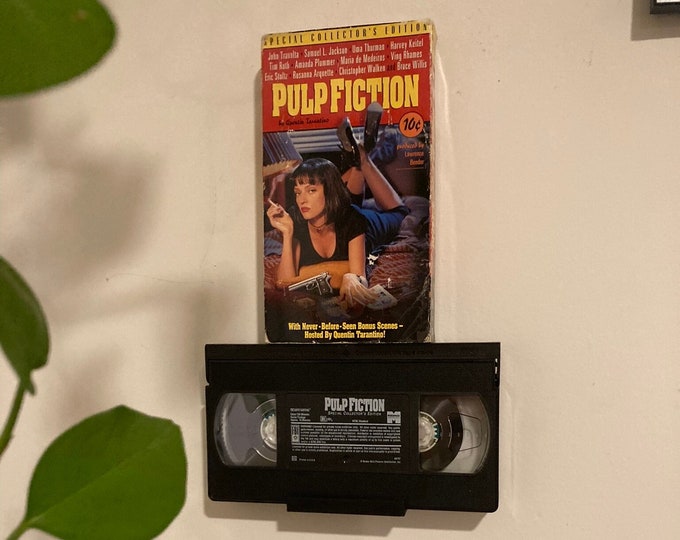 4-pack Vhs Tape Wall Display Shelf Stand - Movie Collection - Etsy