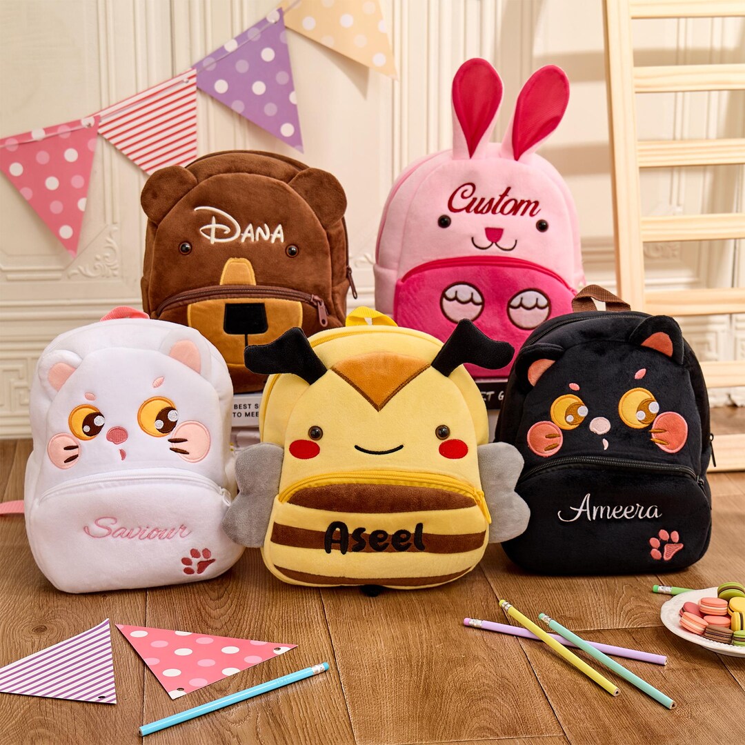 Personalized Toddler Backpack for Girls/boys, Kids Mini Backpack With ...
