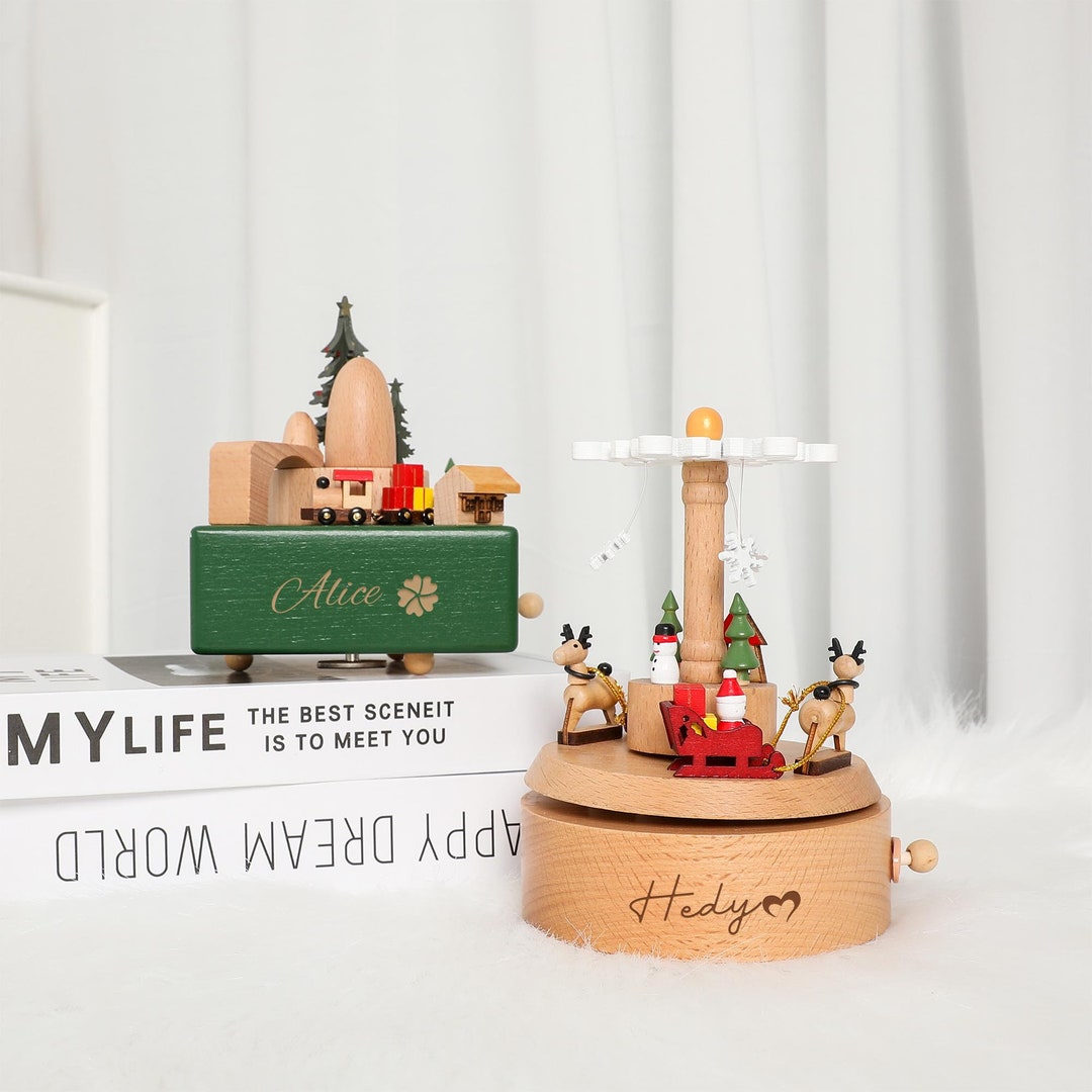 Personalized Music Box With Name, Birthday Gift, Kids Toy Keepsake Gift ...