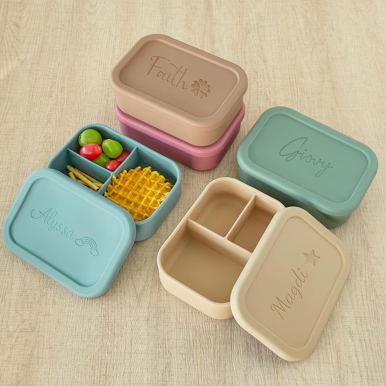 Custom Kids Lunch Box With Name, Back to School Gifts, Children Food ...