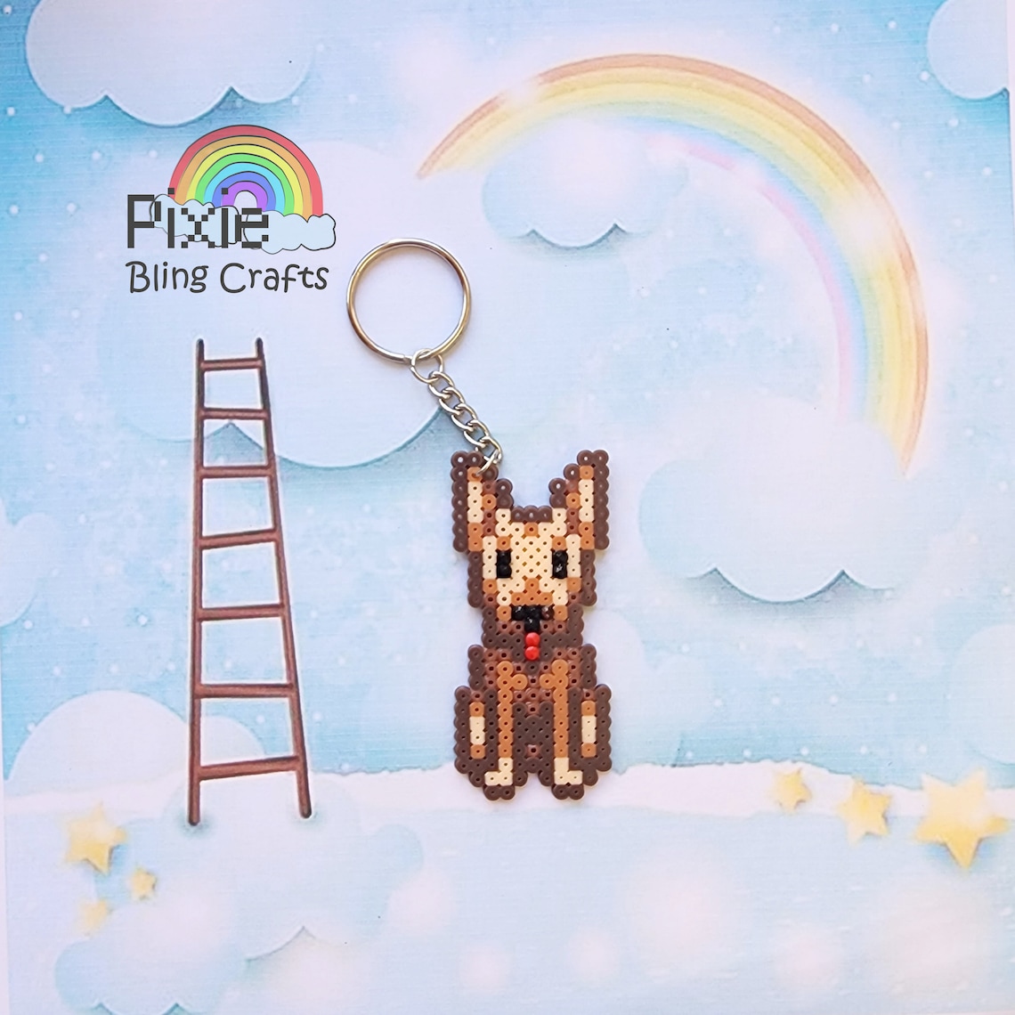 Hama Perler Beads Cat Dogs for Bags Backpacks Clothes - Etsy