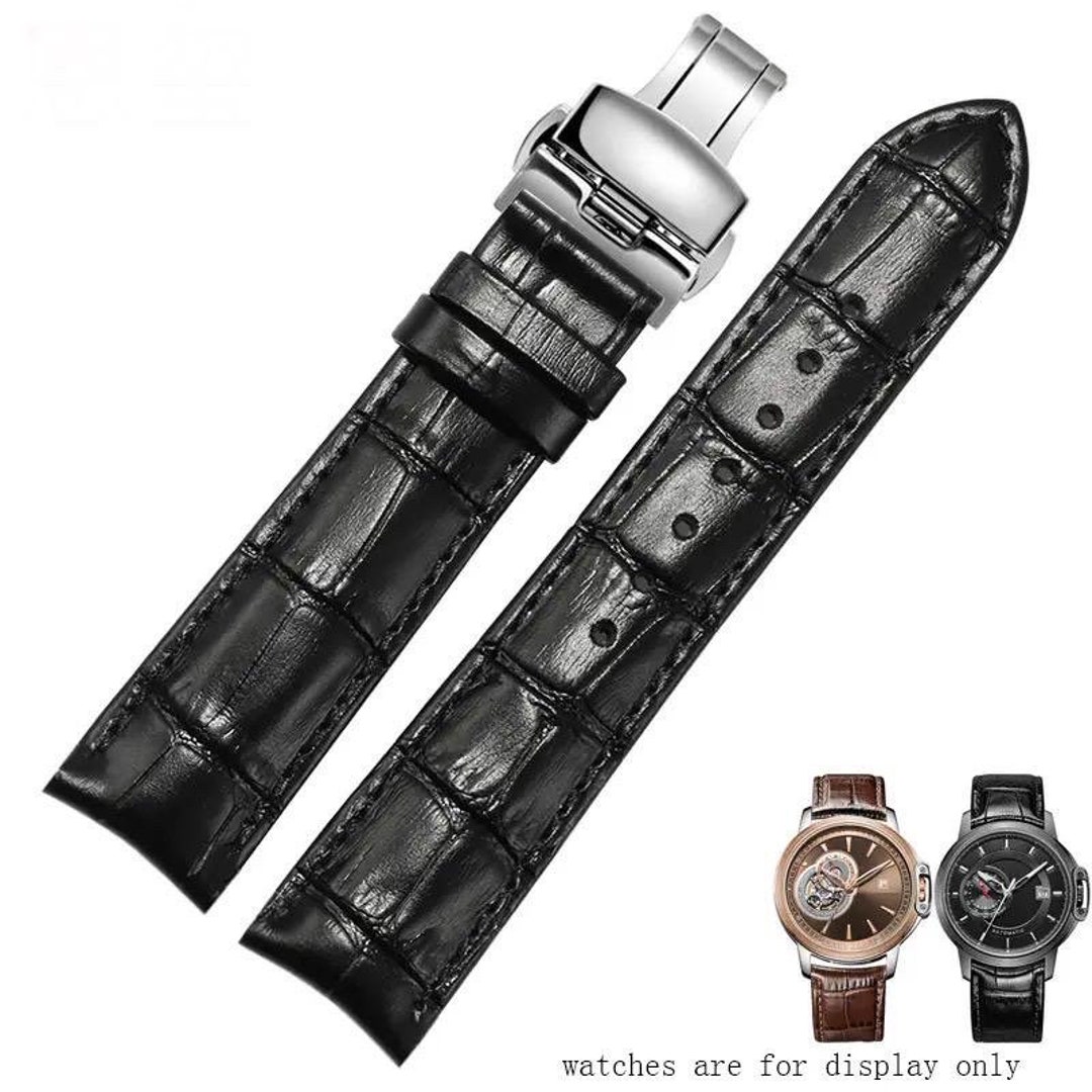 18mm / 20mm / 22mm Genuine Leather Strap Bracelet for SEIKO Watch Cases ...
