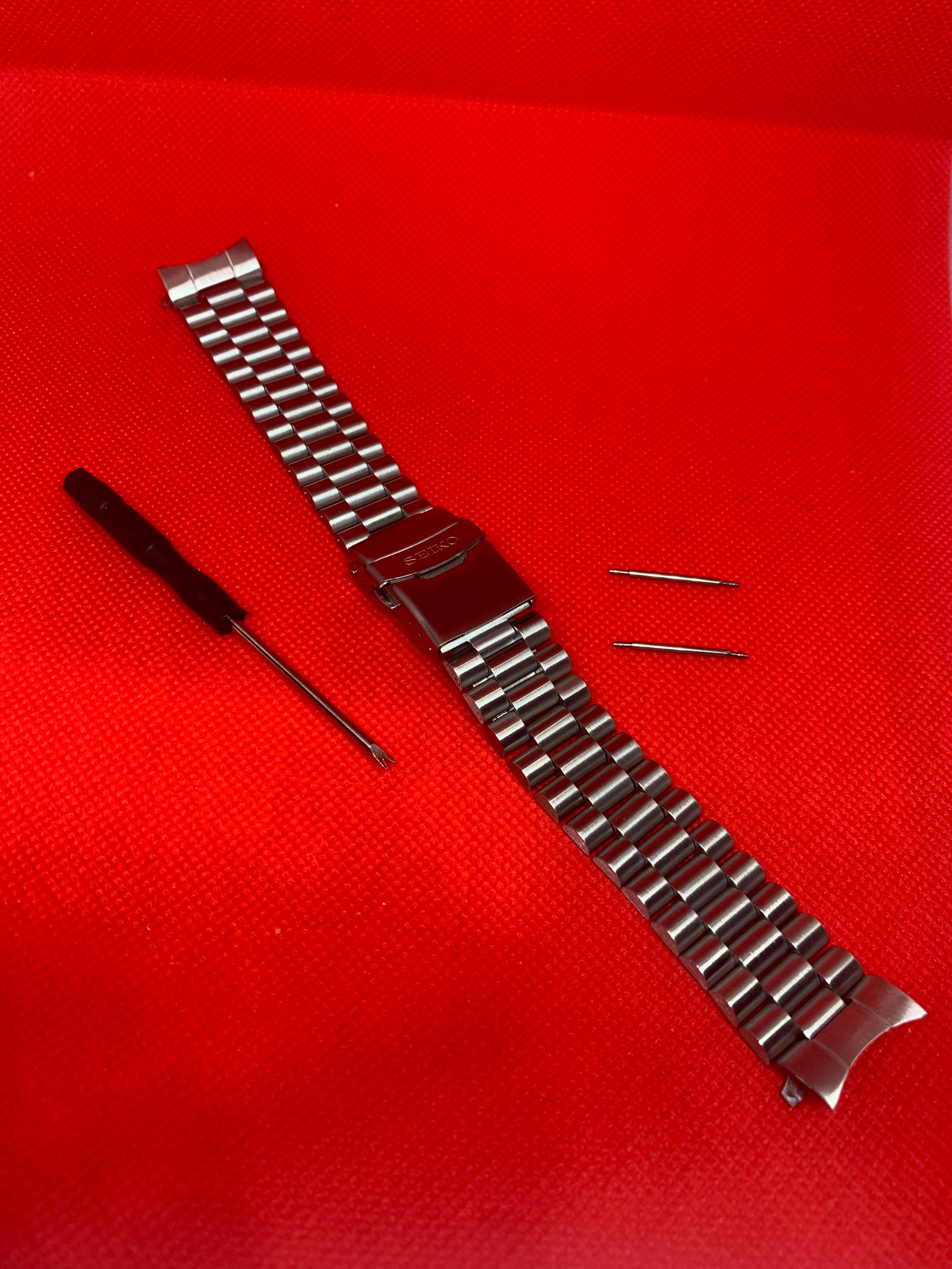 SEIKO 20mm President Watch Strap Bracelet With Curved Lug Ends - Etsy