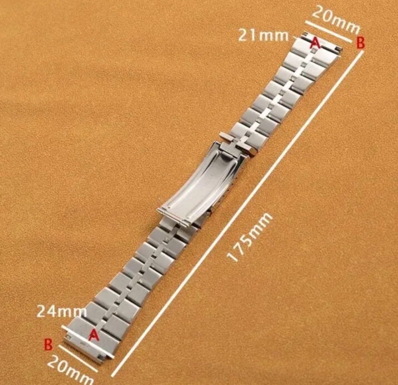 SEIKO BULLHEAD Fishbone 20mm Watch Strap Bracelet Band 6138-0040 6138 ...