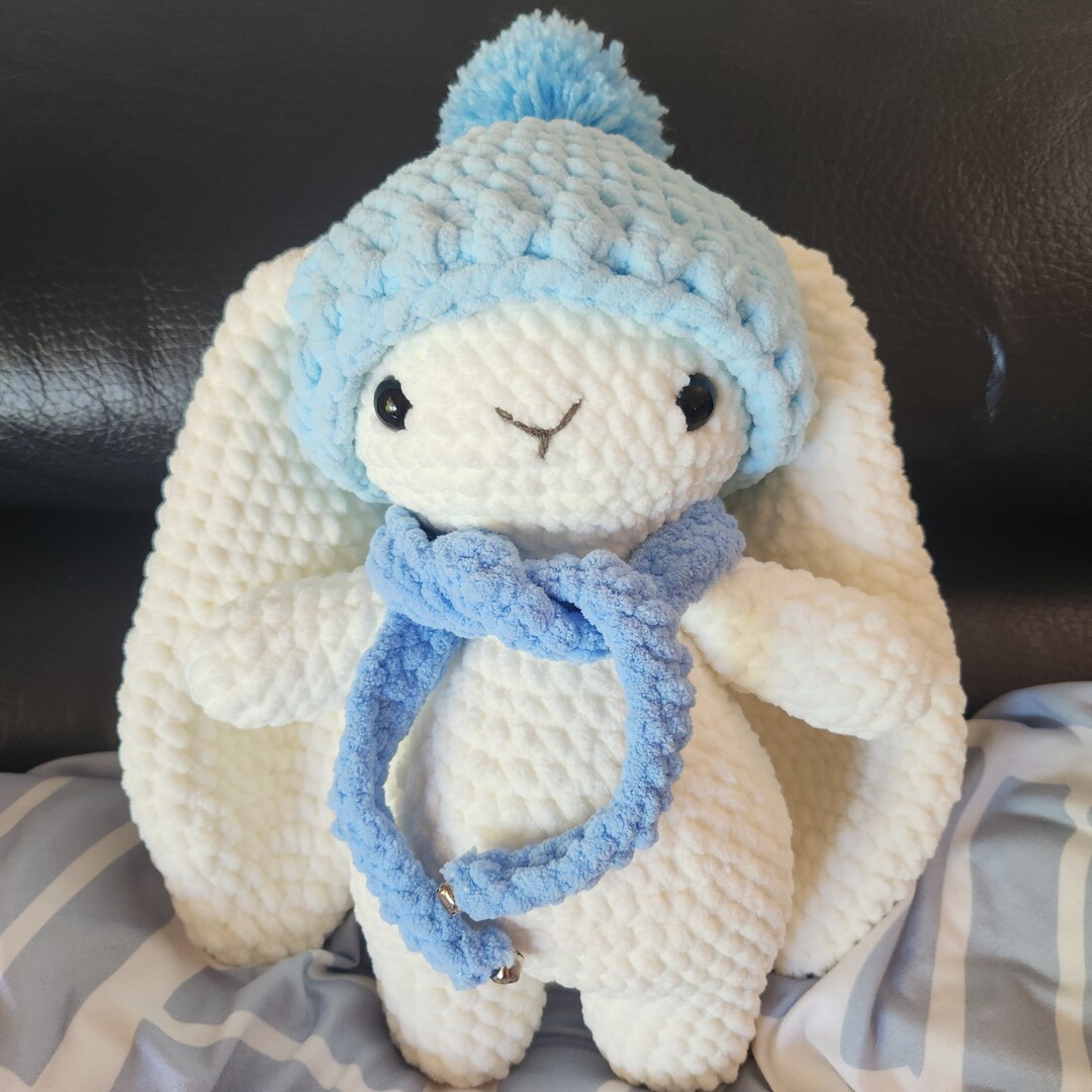 Joy the Cosy Bunny - Made to Order Handmade Crochet Amigurumi - Etsy